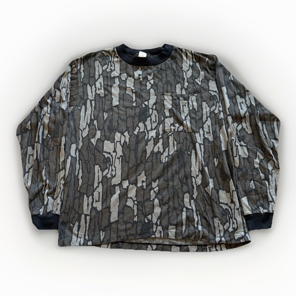 Shirts | Vintage Camo Shirt Mens L Trebark Hunting Outdoors 9s Y2k Long ...